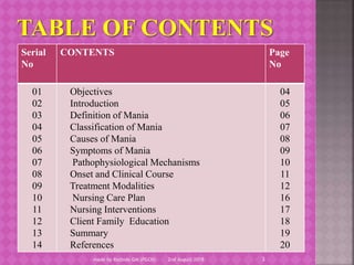 Mania | PPTX