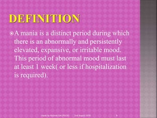 Mania | PPT | Free Download
