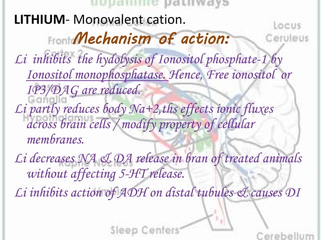 Mania & its treatment | PPTX | Chemistry | Science
