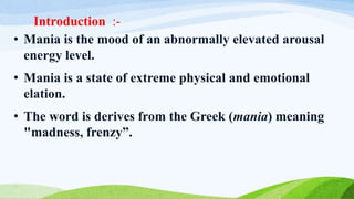Mania ..... | PPTX