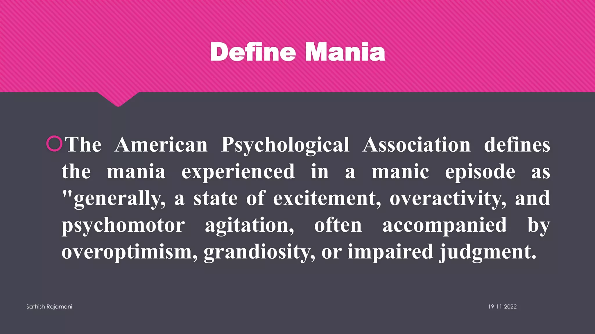 Mania | PDF