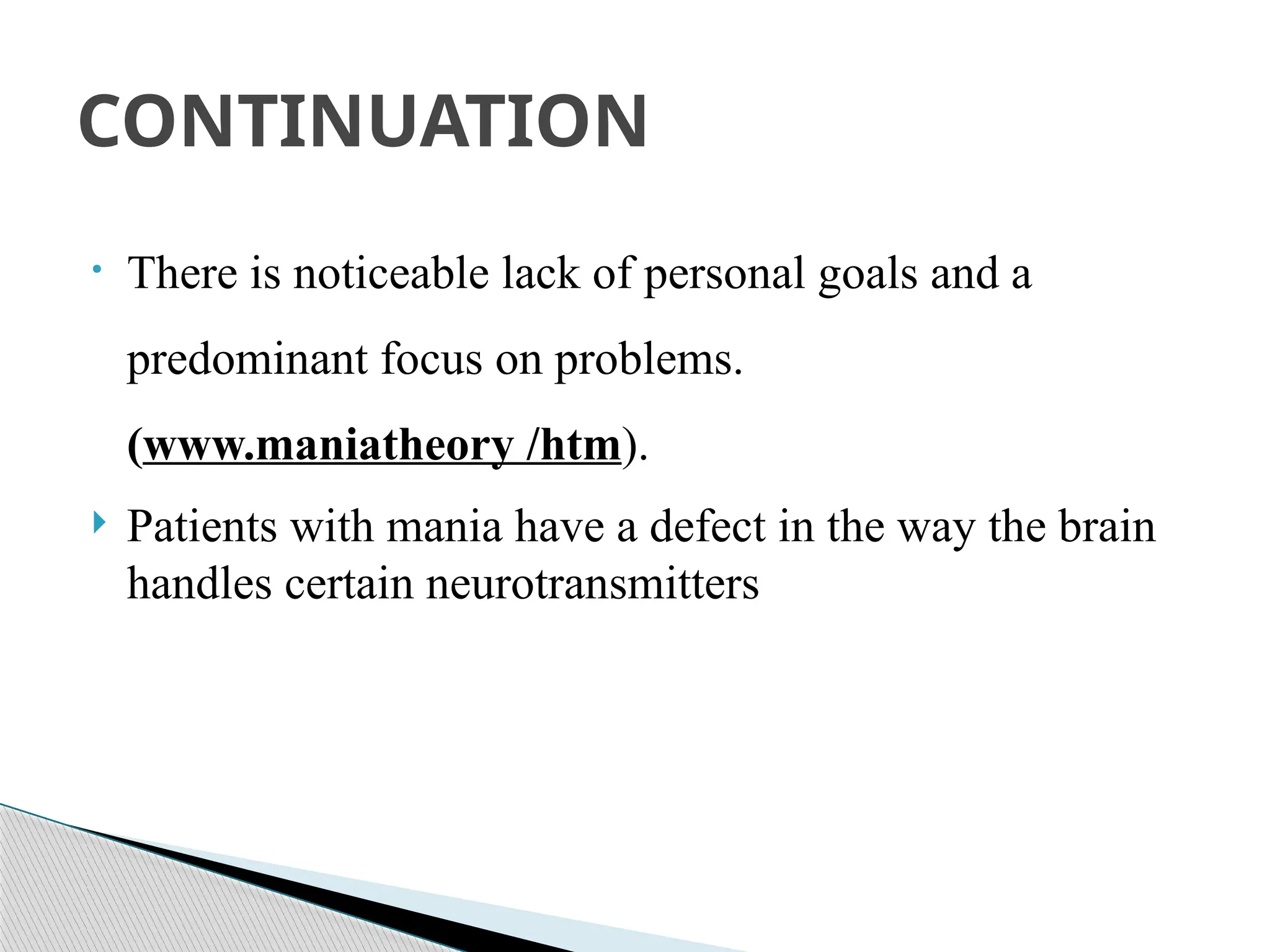 MANIA Mental Health and Psychiatry 1.pptx