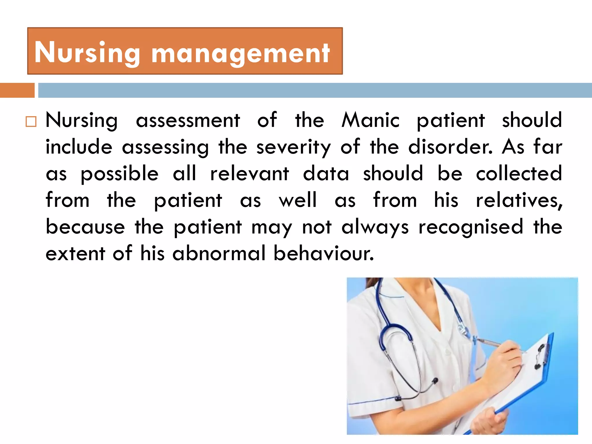 Bipolar disorder (Mania) | PDF