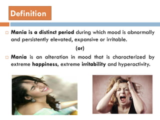 Bipolar disorder (Mania) | PDF