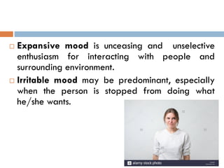 Bipolar disorder (Mania) | PPT