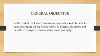 The Book of Mania assessment in year 2024 | PPT