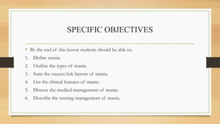 The Book of Mania assessment in year 2024 | PPT