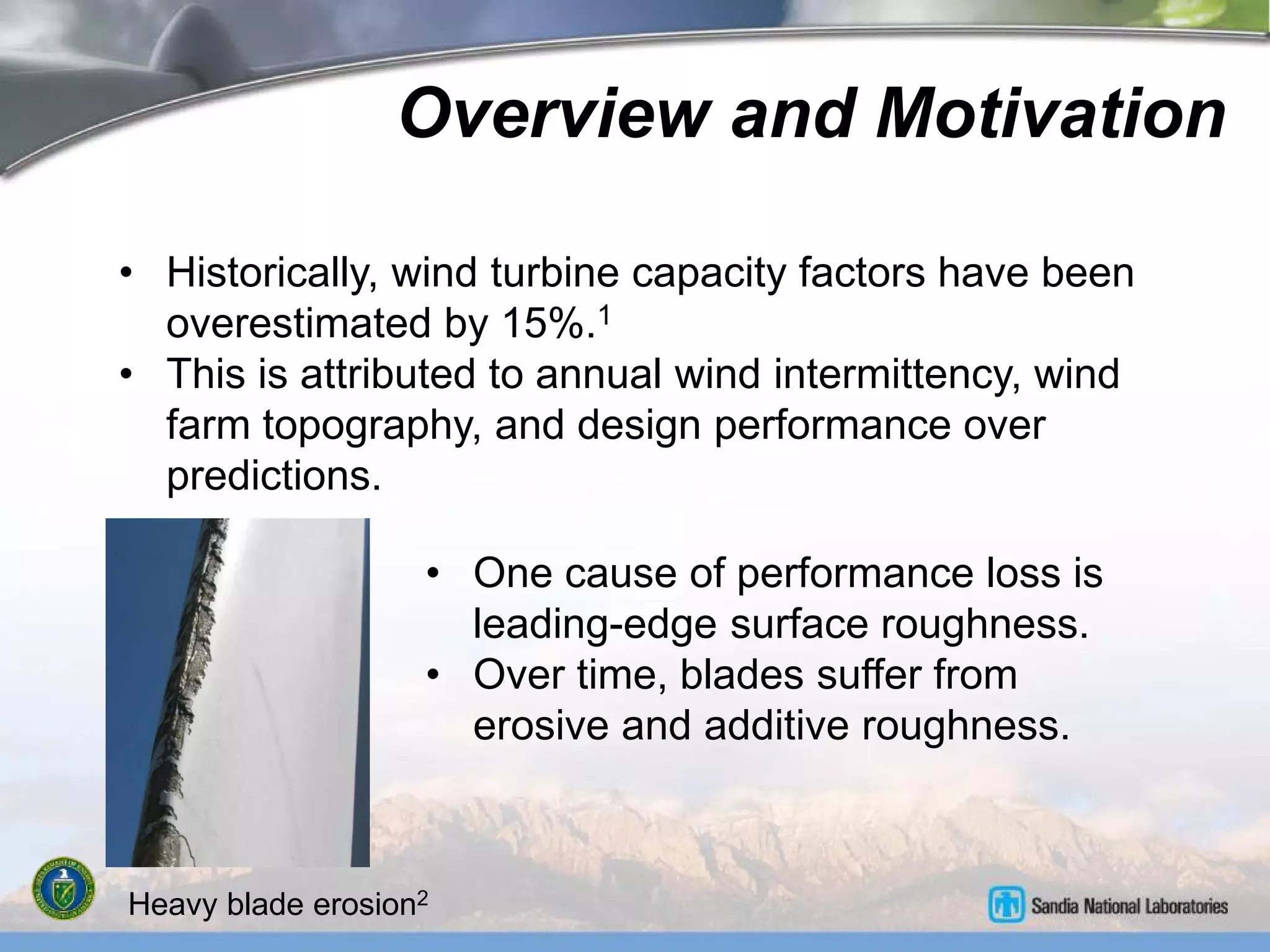 David Maniaci - Leading Edge Erosion Measurement and Modeling Campaigns ...