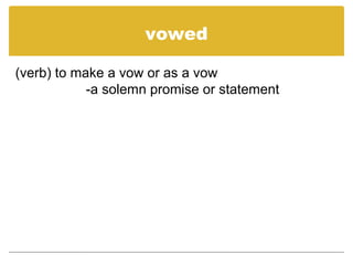 Maniac Magee Vocab 2 | PPT