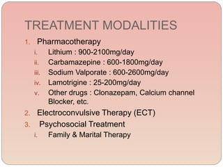 Manic episode ( f30), MANIA | PPTX