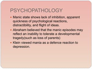 Manic episode ( f30), MANIA | PPTX