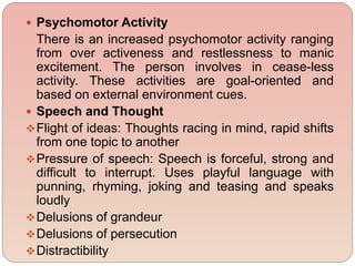 Manic episode ( f30), MANIA | PPTX