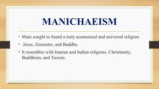 Powerpoint Presentation on Manichaeism.pptx