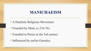 Powerpoint Presentation on Manichaeism.pptx