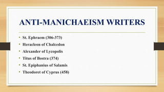 Powerpoint Presentation on Manichaeism.pptx