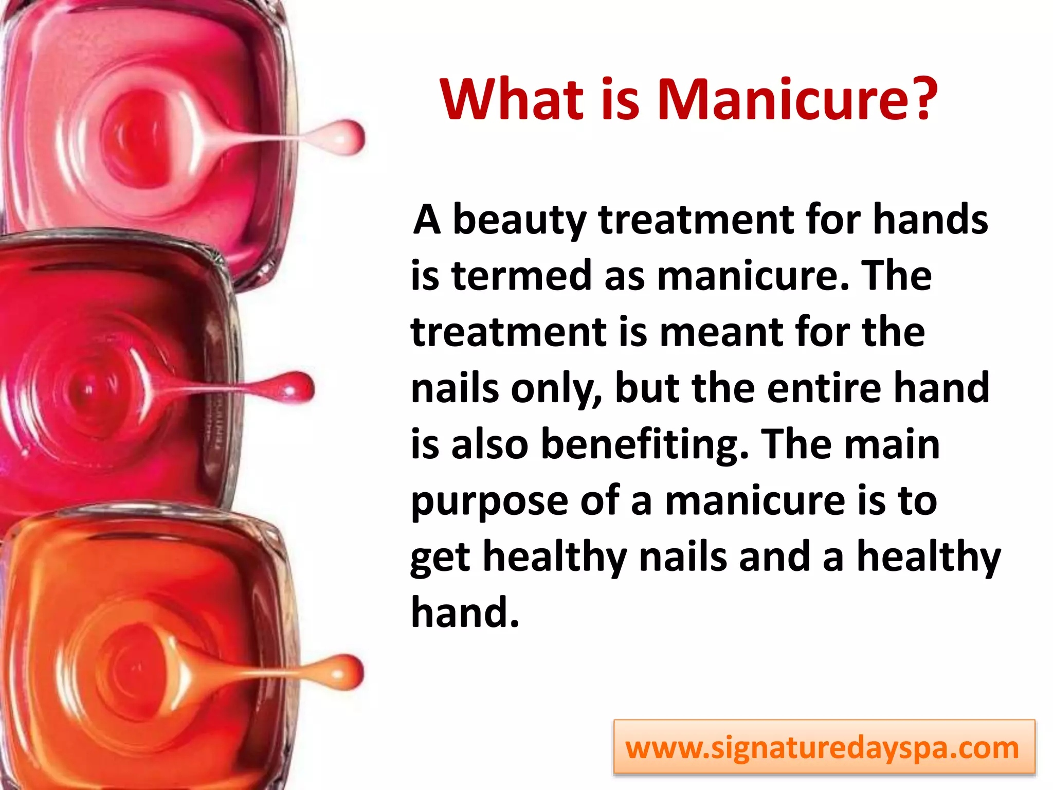 Manicure & Pedicure | PPTX