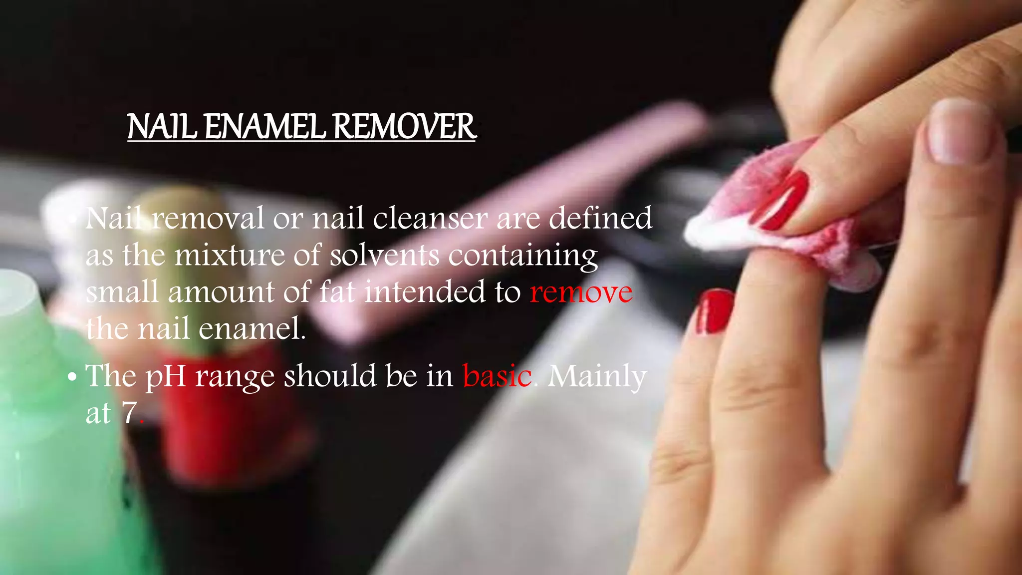 Manicure preparations ppt | PPTX