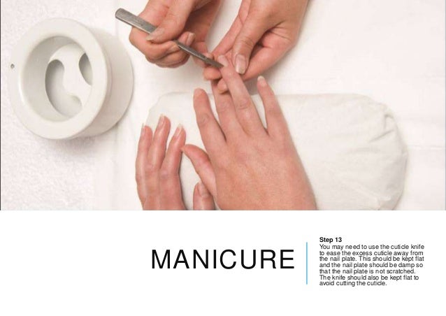 Manicure procedure
