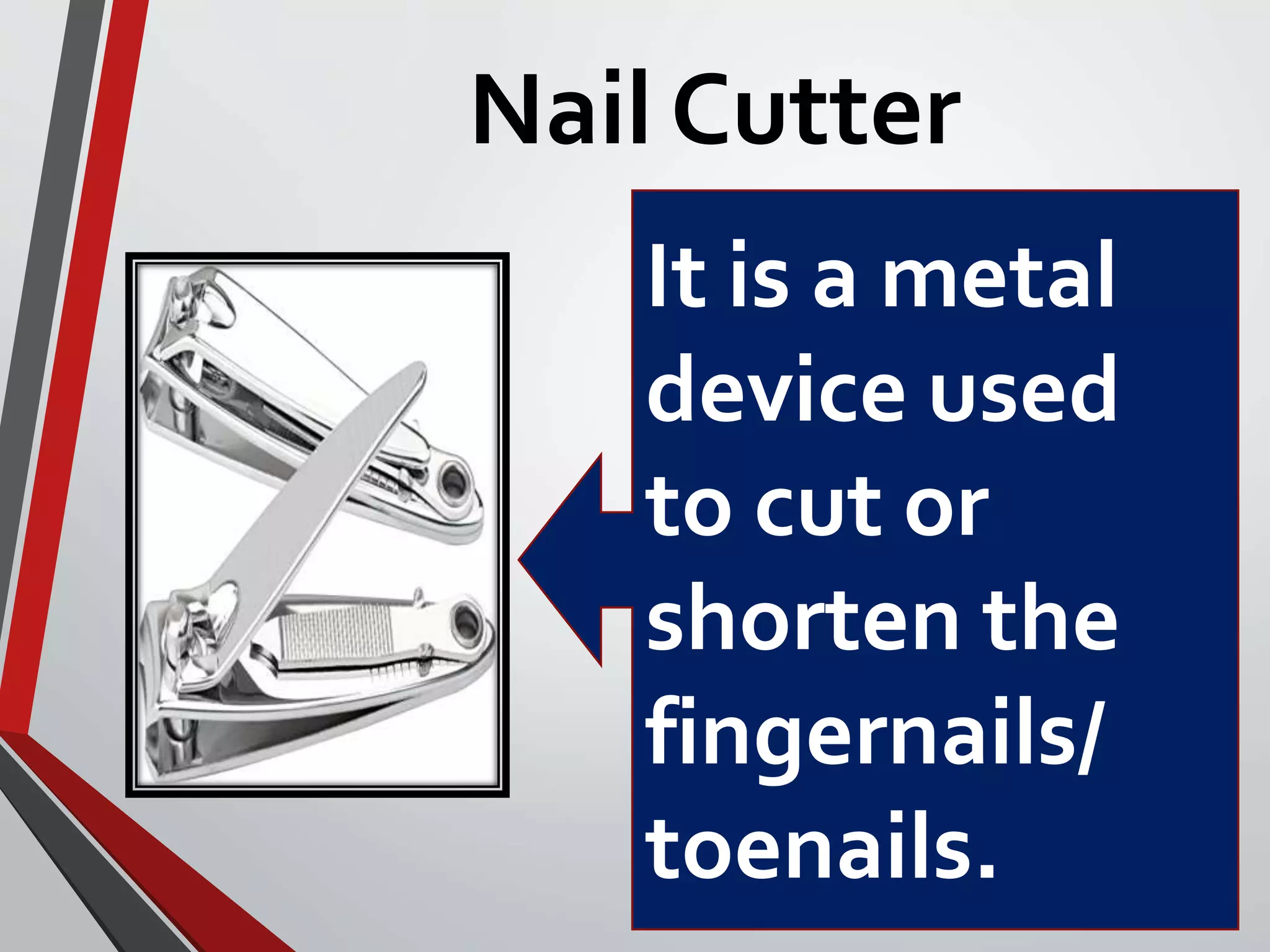Nail Care Tools, Materials & Equipment | PPTX