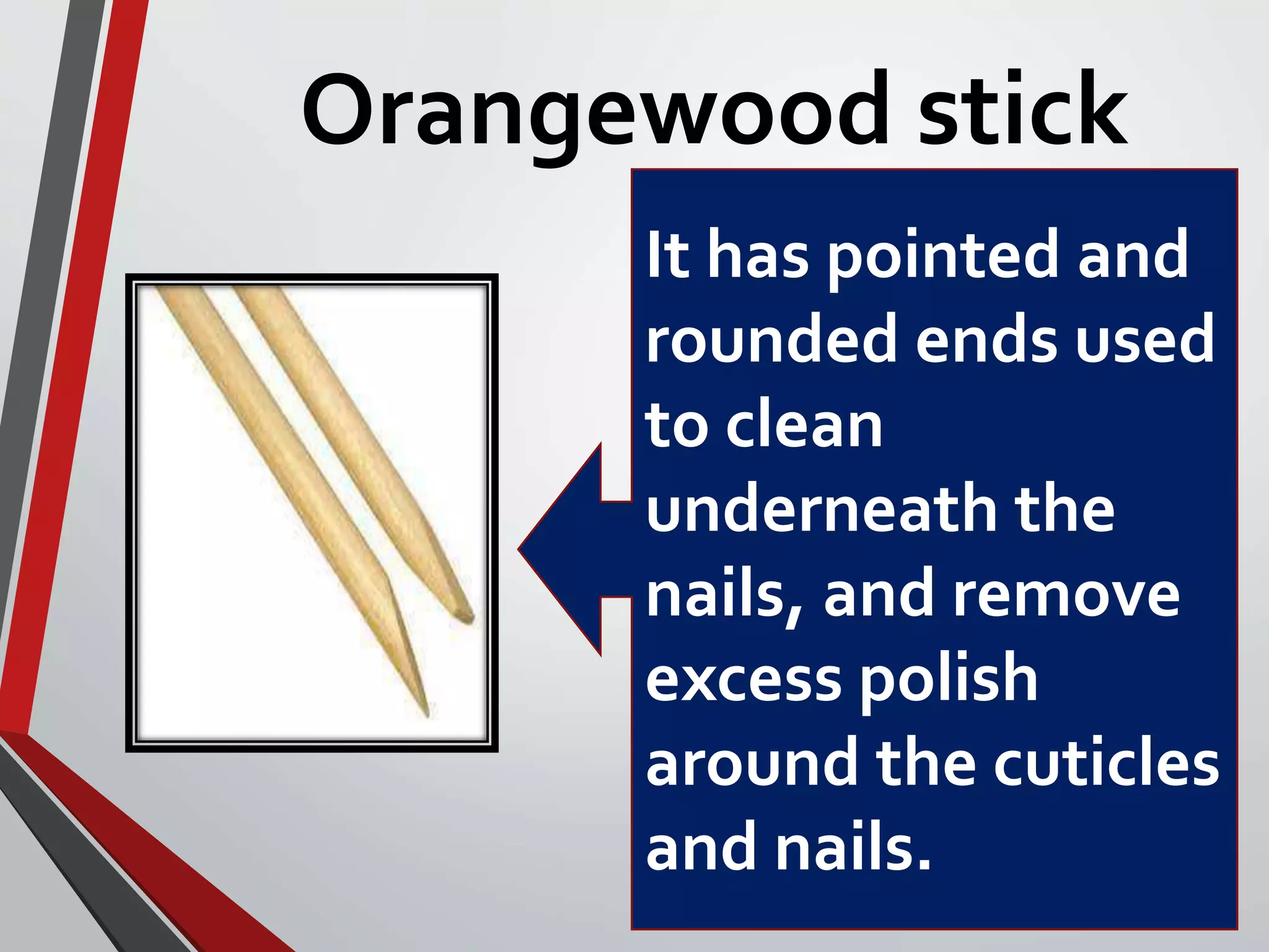 Nail Care Tools, Materials & Equipment | PPTX