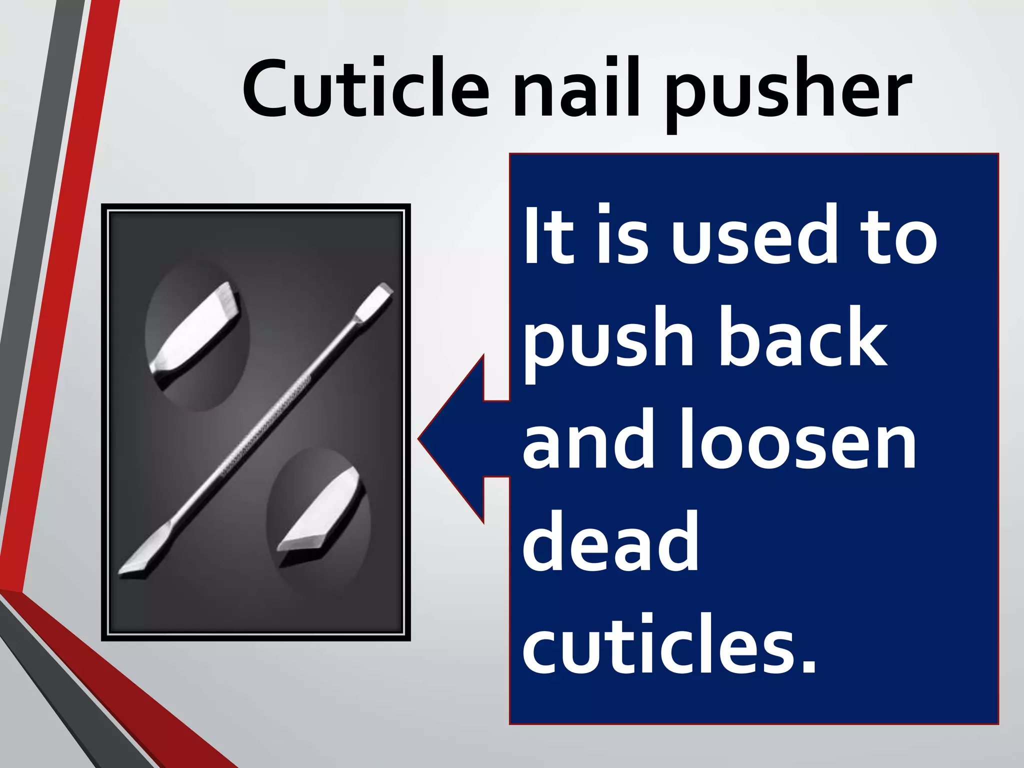 Nail Care Tools, Materials & Equipment | PPTX