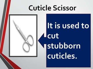 Nail Care Tools, Materials & Equipment | PPTX