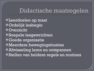 Manieren Van Lesgeven | PPT
