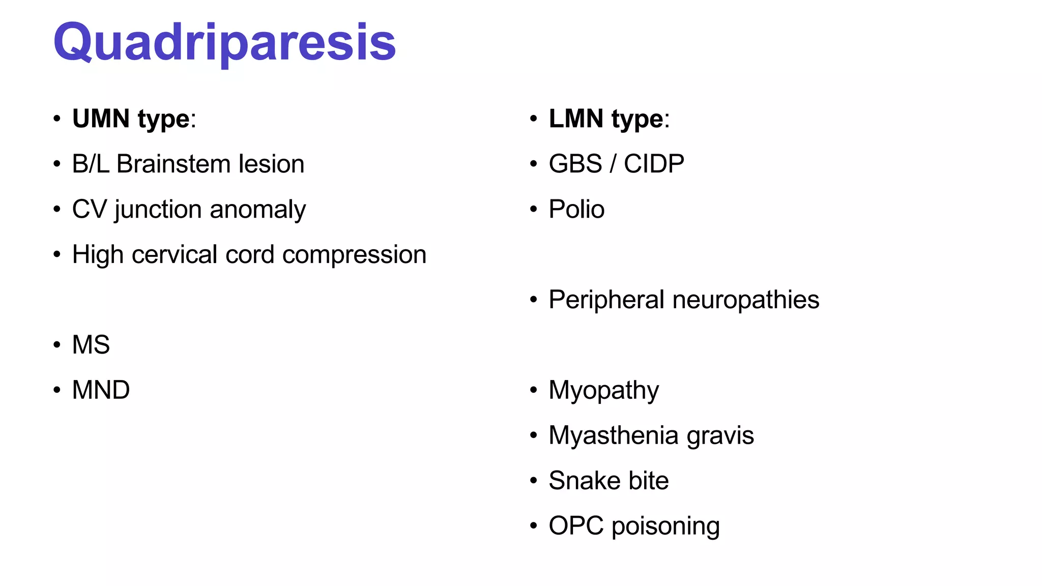 Manievelraaman's APPROACH TO NEUROLOGICAL WEAKNESS | PPTX