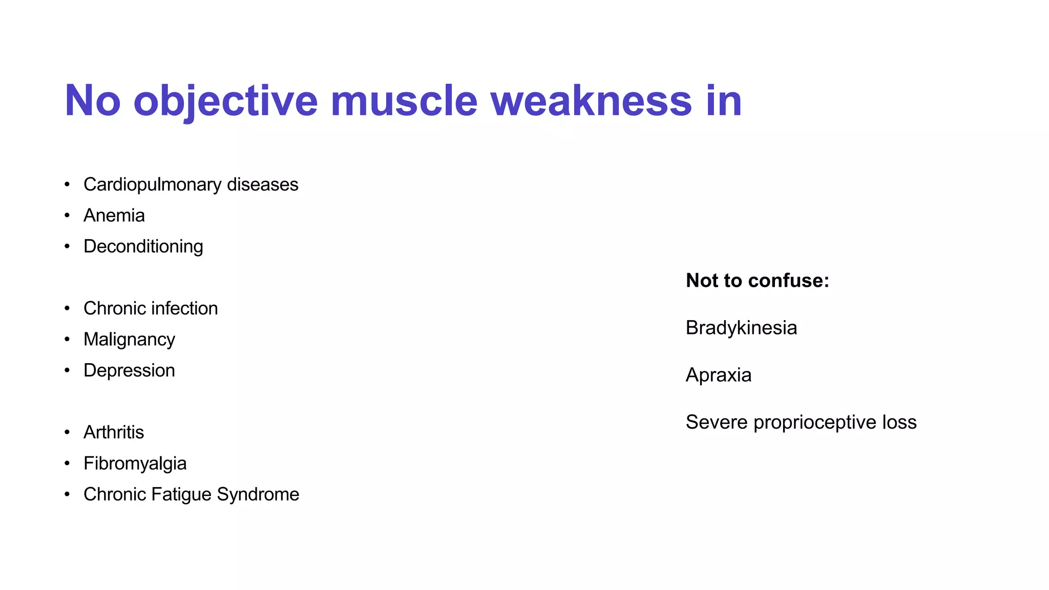 Manievelraamans Approach To Neurological Weakness Pptx