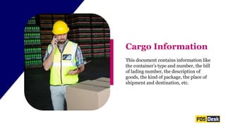 Manifest Filing in Logistics | PPTX