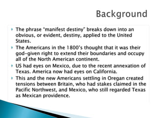 Manifest Destiny | PPT