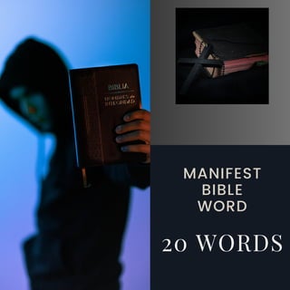 Manifest words | PDF