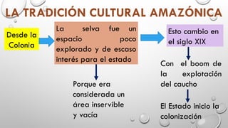 MANIFESTACIONES CULTURALES EN EL ESTADO PERUANO | PPTX