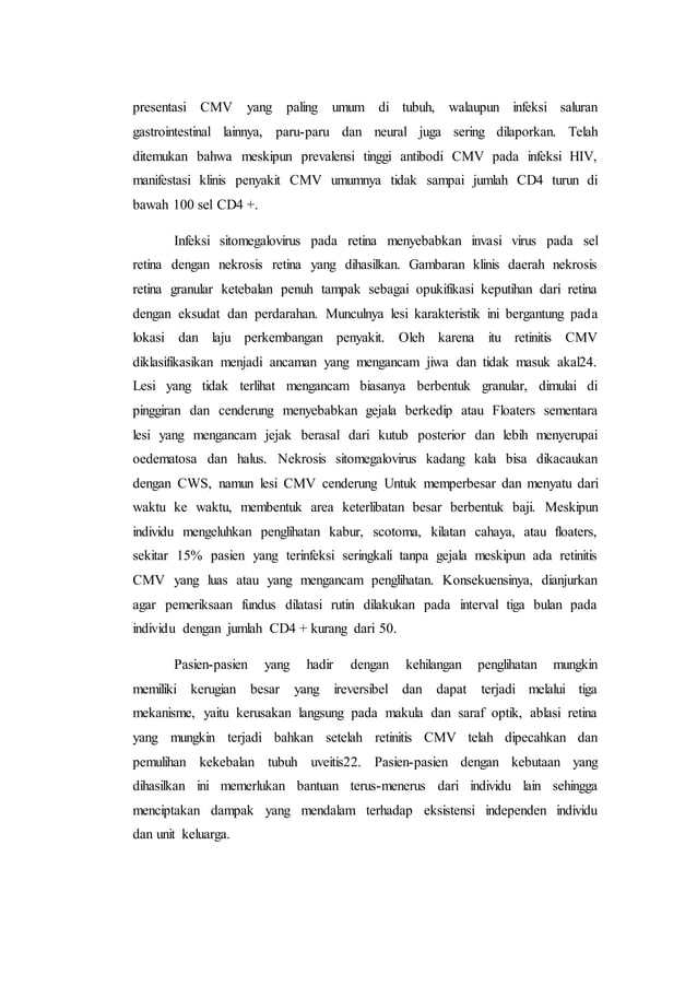 Manifestasi okuler pada hiv | DOCX