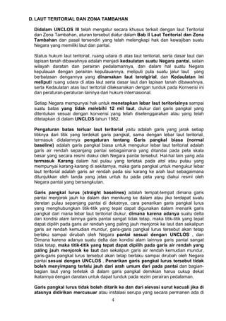 KONVENSI PBB TENTANG HUKUM LAUT (UNCLOS) | PDF