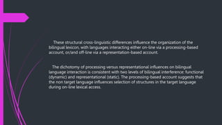 Manifestation of Bilingualism.pptx