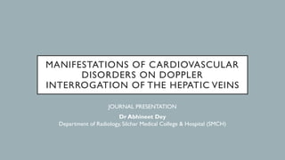 Manifestations of Cardiovascular Disorders on Doppler Interrogation of ...