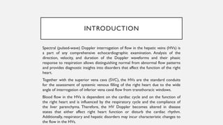 Manifestations of Cardiovascular Disorders on Doppler Interrogation of ...