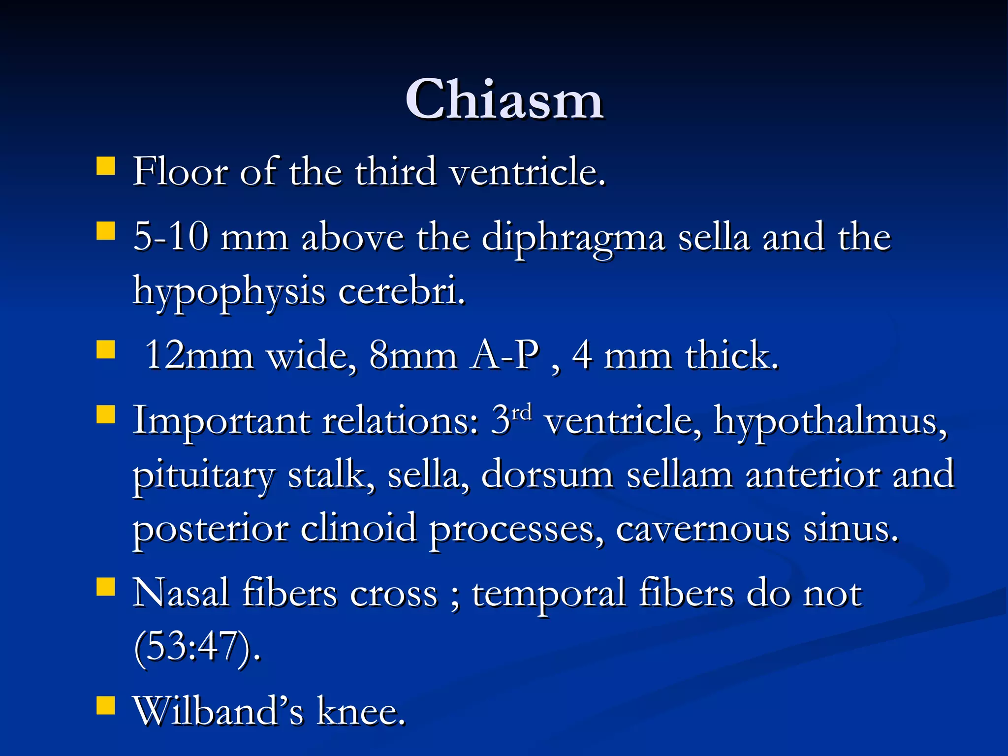 Anatomy and Lesions of Visual Pathways | PPT