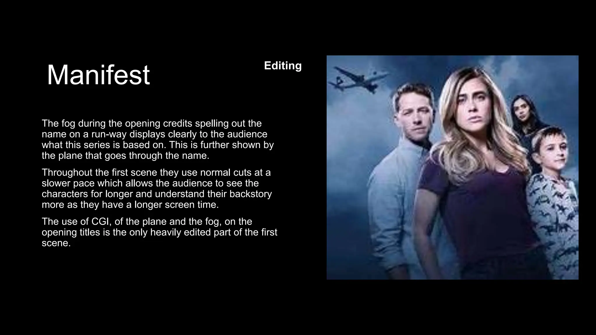 powerpoint showing conventions within manifest. | PPTX