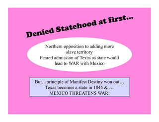 Manifest Destiny | PDF