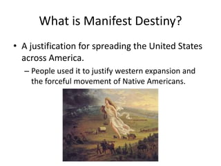 Manifest destiny | PPT