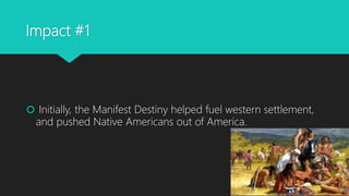 Manifest destiny | PPTX