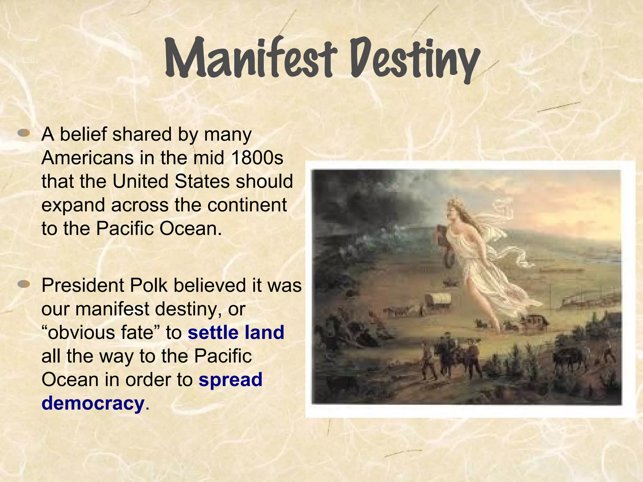 Manifest destiny | PPT