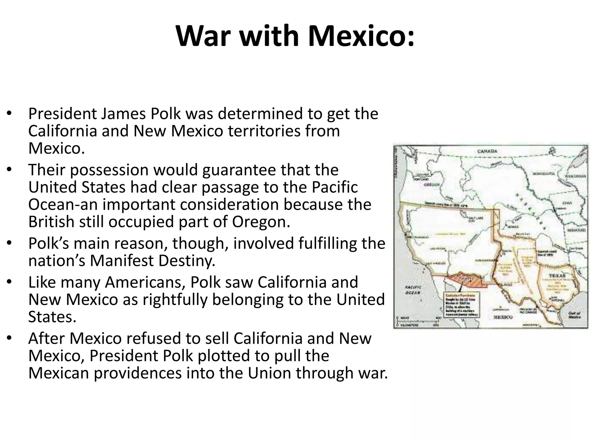 Manifest Destiny and the Mexican American War | PPT
