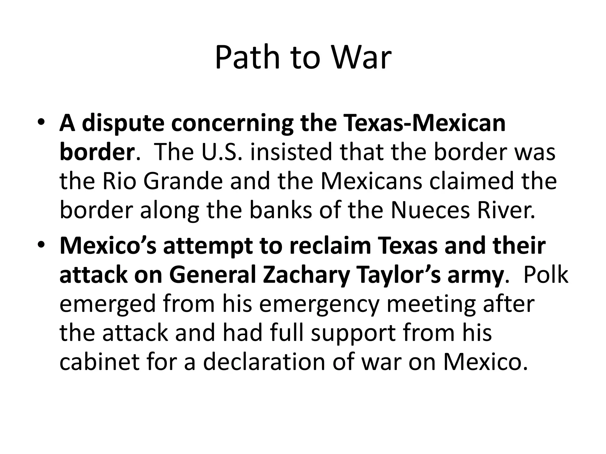Manifest Destiny and the Mexican American War | PPT