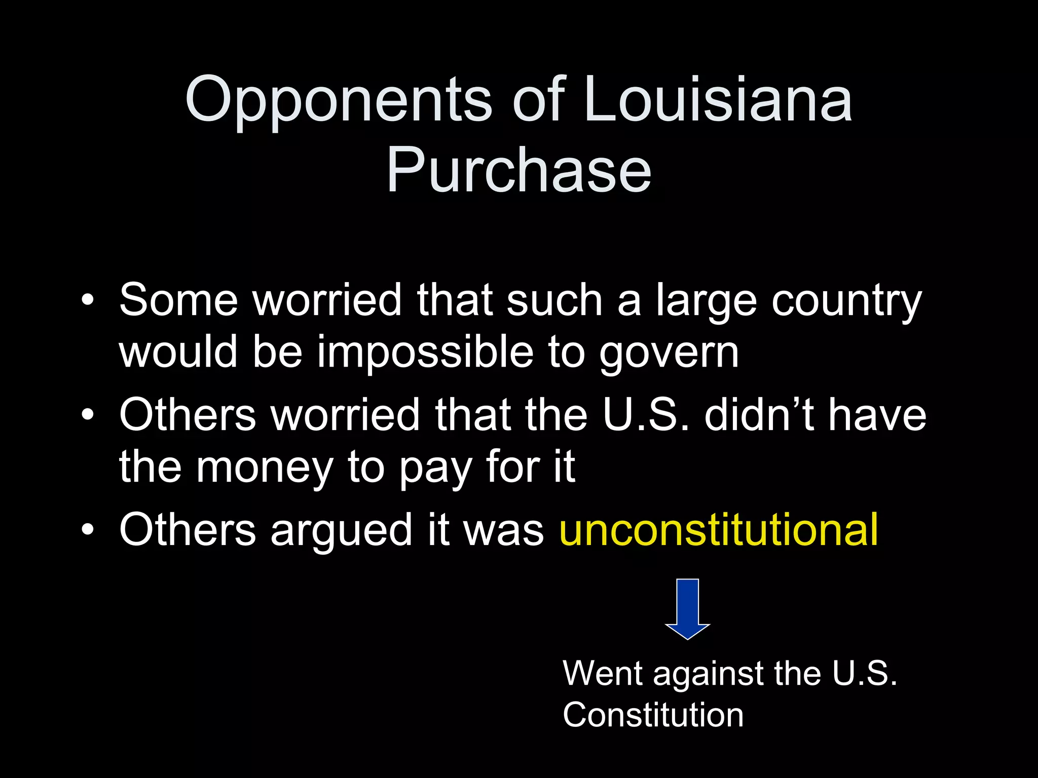 Louisiana Purchase and Lewis and Clark | PPT | North America Travel ...