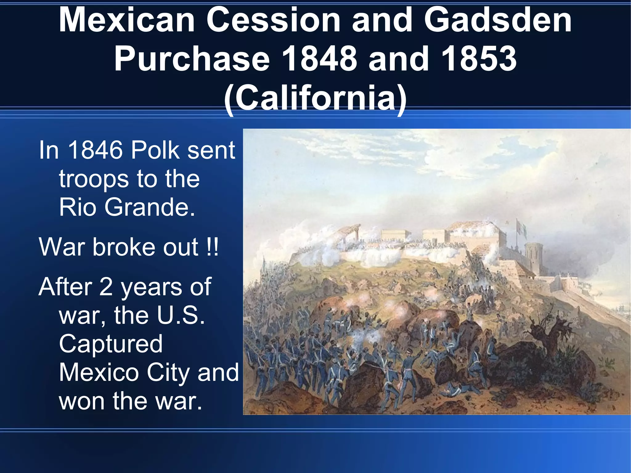 Manifest Destiny Powerpoint | ODP | Politics