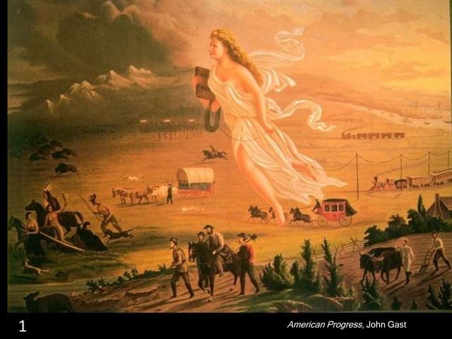Manifest Destiny in Paintings | PPTX