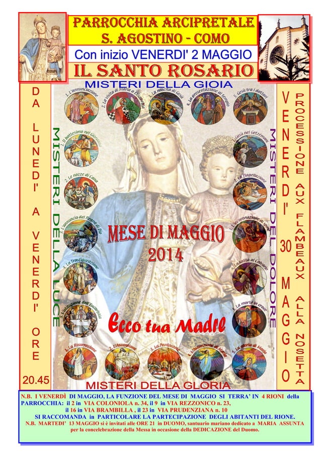 Manifesto mese di maggio a4 | PDF